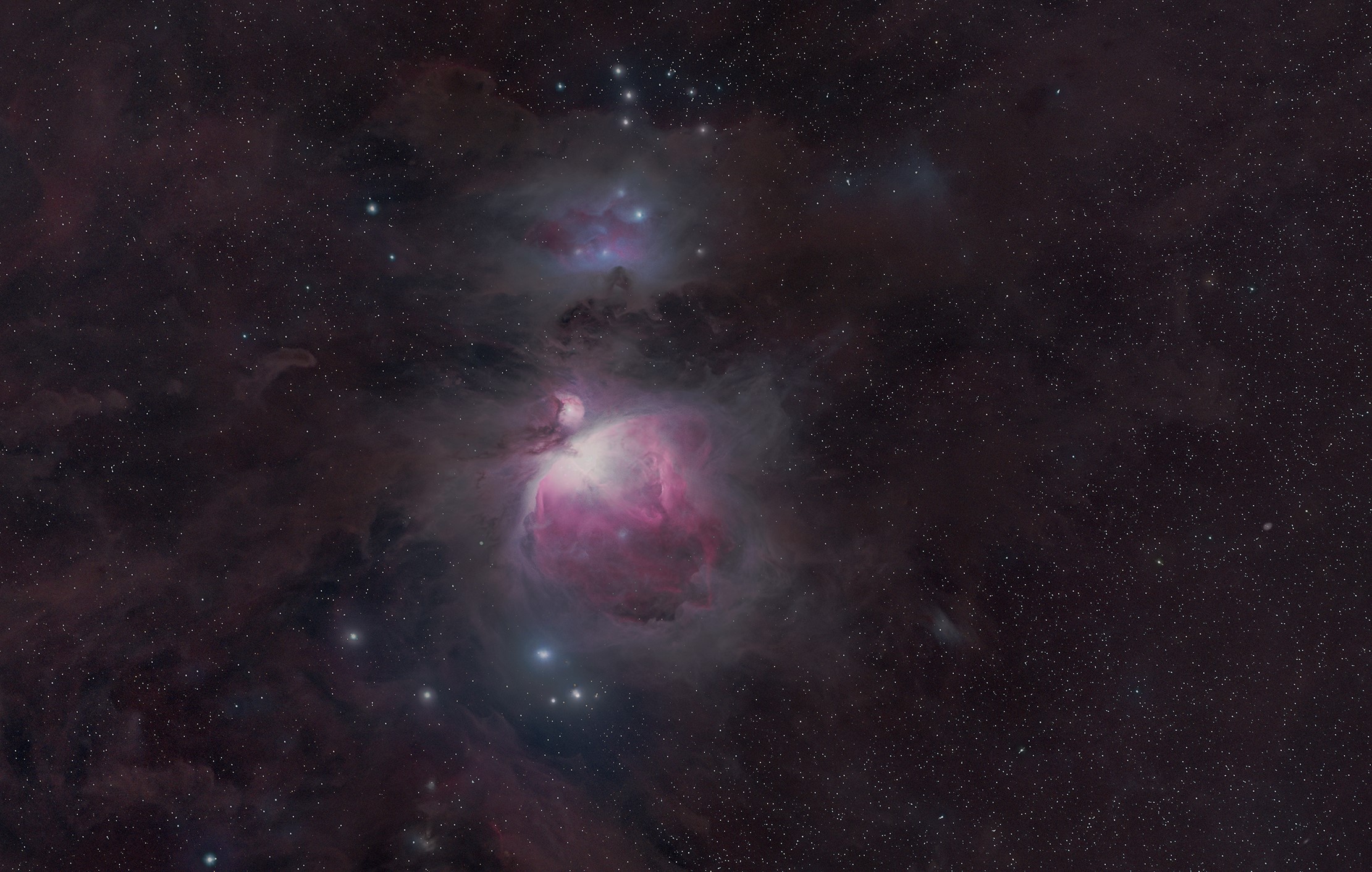Orion (M42) and Running Man (M43) Nebula | Telescope Live